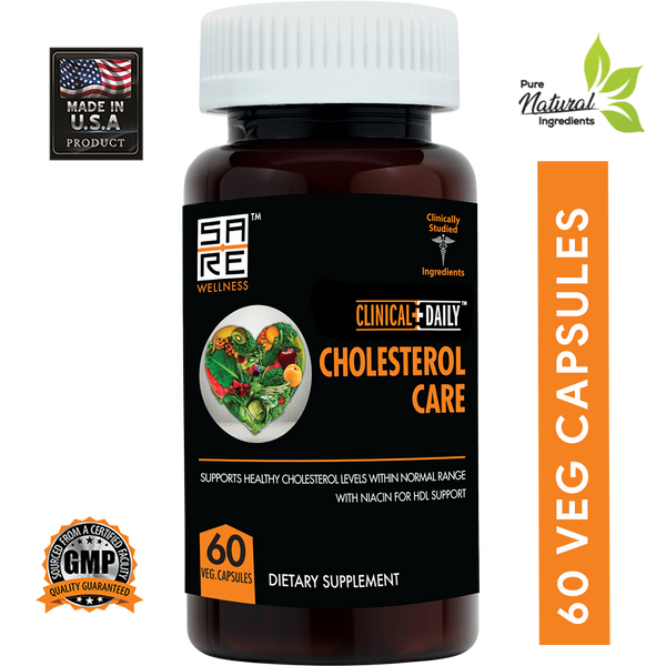 CLINICAL DAILY Cholesterol Lowering Supplement, 60 Ct – SaRe Wellness